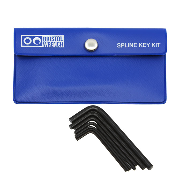 Spline Short Arm 7-Key Kit (SS-507) - 5 Pack - Bristol Wrench Co.